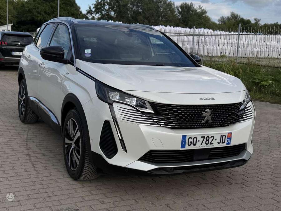 Balts Peugeot 3008 2023 Marijampole, ar dzinēja tilpumu 1.20 L un nobraukumu 120 tūkst. km par 17545 €, foto 6 vietnē AUTOMOTO.COM.LV
