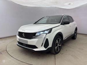 White Peugeot 3008 2023 in Vilnius, with an engine capacity of 1.20 L and mileage of 99 thousand km for 17295 €, photo  on AUTOMOTO.COM.LV