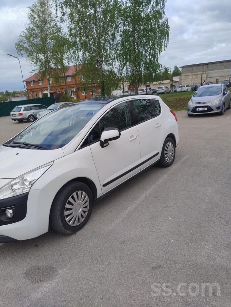 Balts Peugeot 3008 2010 Ludza, ar dzinēja tilpumu 2.00 L un nobraukumu 222 tūkst. km par 3950 €, foto 3 vietnē AUTOMOTO.COM.LV
