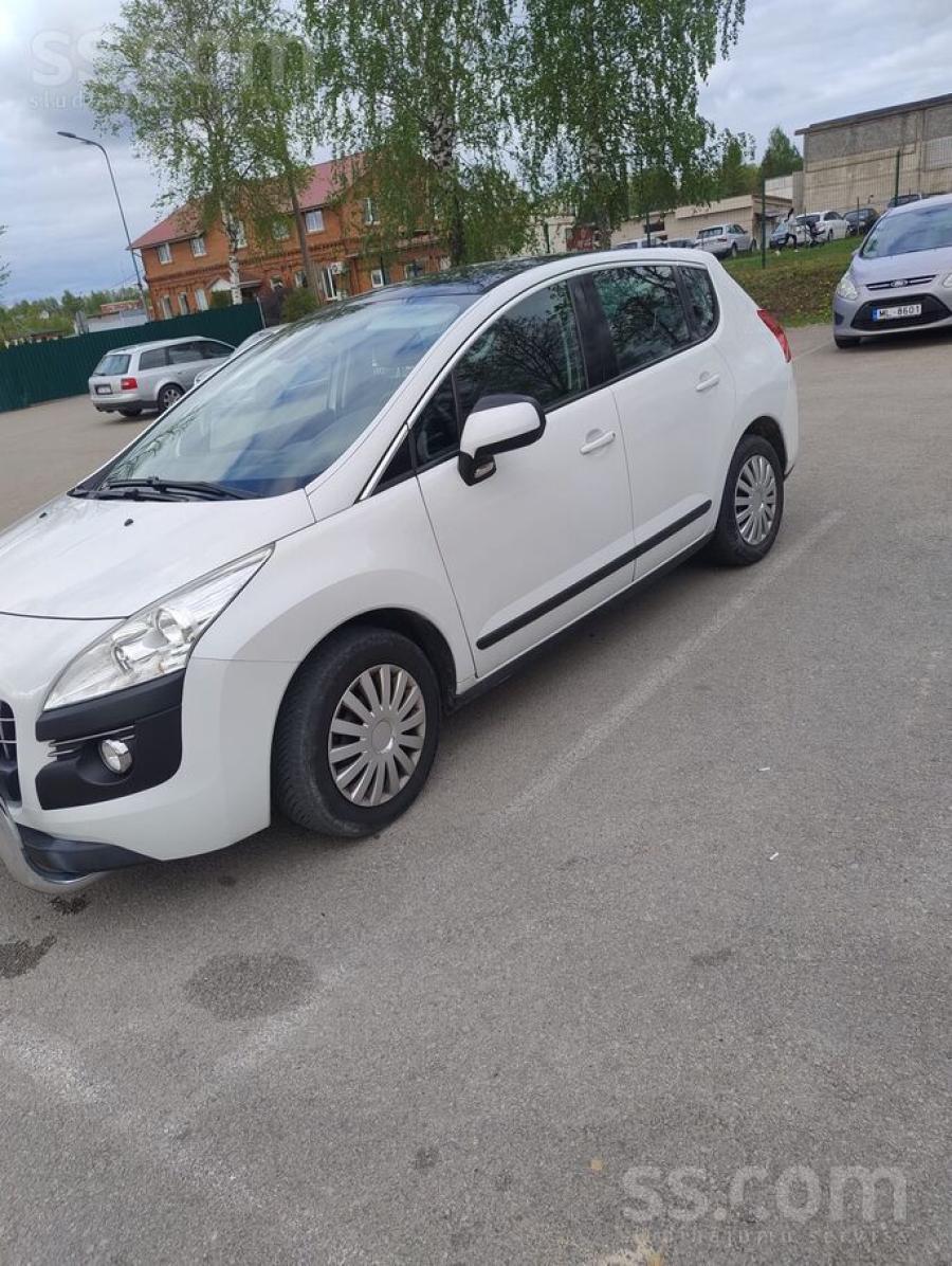 Balts Peugeot 3008 2010 Ludza, ar dzinēja tilpumu 2.00 L un nobraukumu 222 tūkst. km par 3950 €, foto 4 vietnē AUTOMOTO.COM.LV