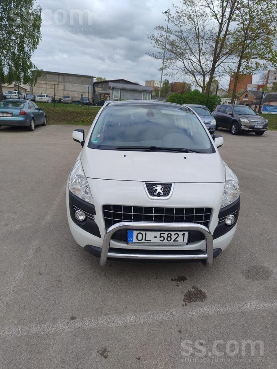 Balts Peugeot 3008 2010 Ludza, ar dzinēja tilpumu 2.00 L un nobraukumu 222 tūkst. km par 3950 €, foto 5 vietnē AUTOMOTO.COM.LV