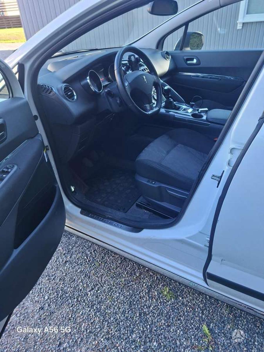 White Peugeot 3008 2011 in Pasvalys, with an engine capacity of 1.60 L and mileage of 237 thousand km for 2700 €, photo 15 on AUTOMOTO.COM.LV
