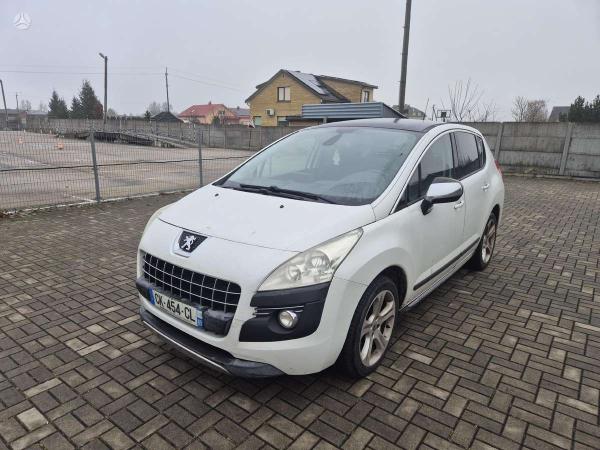 White Peugeot 3008 2012 in Taurage, with an engine capacity of 1.60 L and mileage of 250 thousand km for 3400 €, photo 1 on AUTOMOTO.COM.LV