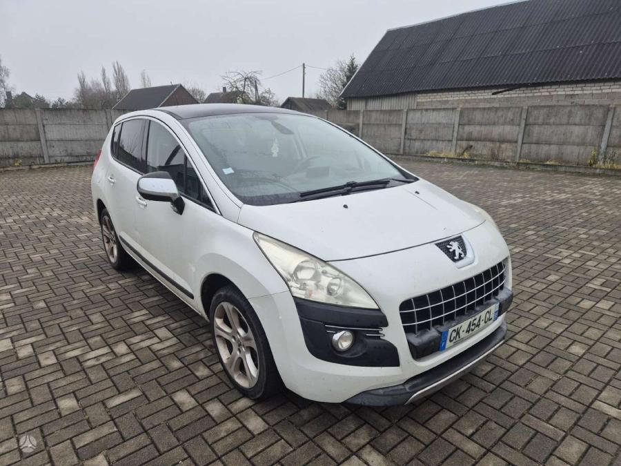 Balts Peugeot 3008 2012 Tauragė, ar dzinēja tilpumu 1.60 L un nobraukumu 250 tūkst. km par 3400 €, foto 4 vietnē AUTOMOTO.COM.LV
