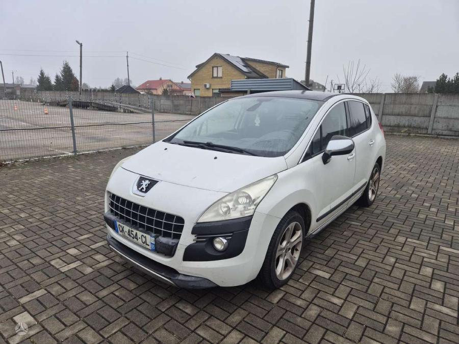 Balts Peugeot 3008 2012 Tauragė, ar dzinēja tilpumu 1.60 L un nobraukumu 250 tūkst. km par 3300 €, foto 1 vietnē AUTOMOTO.COM.LV
