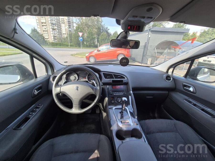 White Peugeot 3008 2012 in Riga, with an engine capacity of 1.60 L and mileage of 238 thousand km for 3990 €, photo 12 on AUTOMOTO.COM.LV
