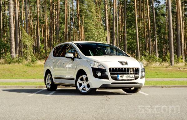 Balts Peugeot 3008 2012 Rīga, ar dzinēja tilpumu 1.60 L un nobraukumu 238 tūkst. km par 3990 €, foto 3 vietnē AUTOMOTO.COM.LV