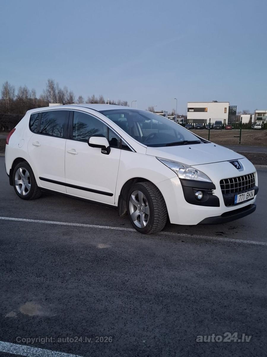 White Peugeot 3008 2013 in Tartu, with an engine capacity of 1.60 L and mileage of 138 thousand km for 5100 €, photo 1 on AUTOMOTO.COM.LV