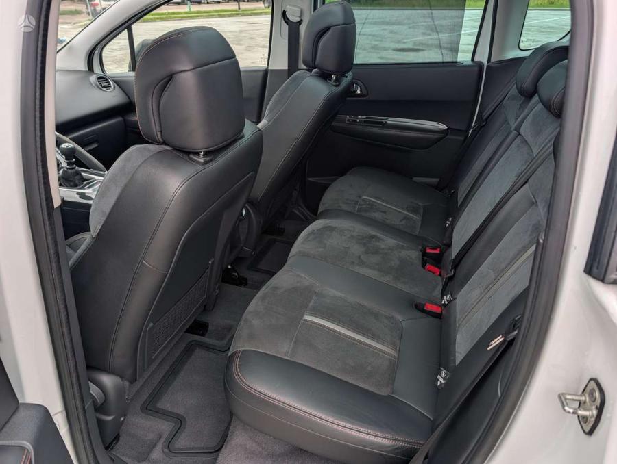 White Peugeot 3008 2014 in Taurage, with an engine capacity of 1.60 L and mileage of 208 thousand km for 6200 €, photo 16 on AUTOMOTO.COM.LV