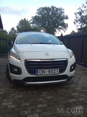 Balts Peugeot 3008 2014 Ogre, ar dzinēja tilpumu 1.60 L un nobraukumu 162 tūkst. km par 6300 €, foto  vietnē AUTOMOTO.COM.LV