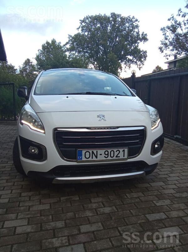 Balts Peugeot 3008 2014 Ogre, ar dzinēja tilpumu 1.60 L un nobraukumu 162 tūkst. km par 6300 €, foto 1 vietnē AUTOMOTO.COM.LV