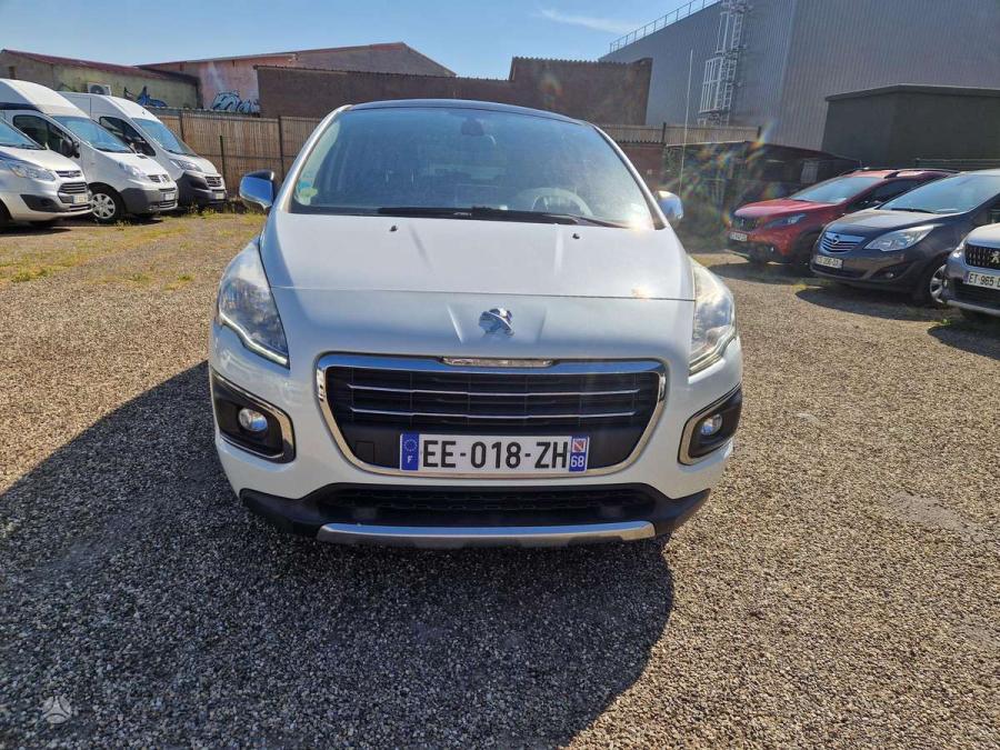 Balts Peugeot 3008 2016 Tauragė, ar dzinēja tilpumu 1.60 L un nobraukumu 210 tūkst. km par 5900 €, foto 3 vietnē AUTOMOTO.COM.LV