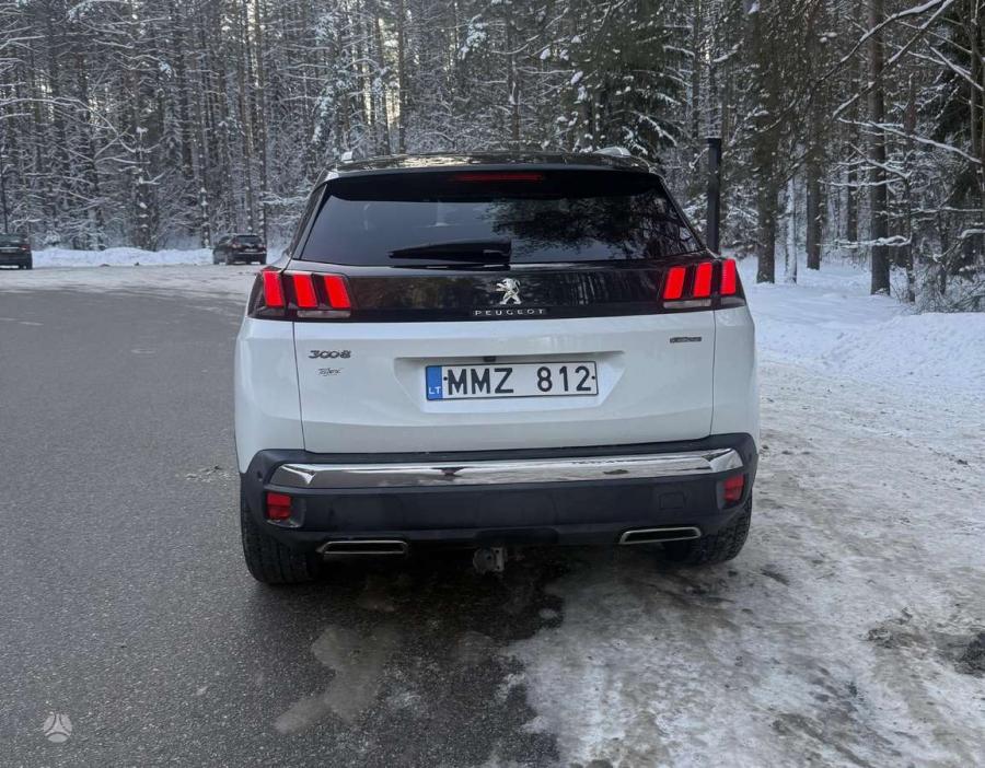 Balts Peugeot 3008 2017 Anykščiai, ar dzinēja tilpumu 1.60 L un nobraukumu 153 tūkst. km par 13300 €, foto 6 vietnē AUTOMOTO.COM.LV