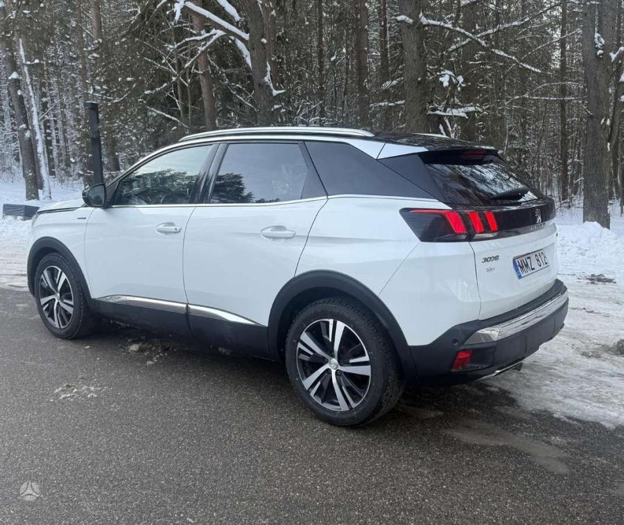 Balts Peugeot 3008 2017 Anykščiai, ar dzinēja tilpumu 1.60 L un nobraukumu 153 tūkst. km par 13300 €, foto 7 vietnē AUTOMOTO.COM.LV