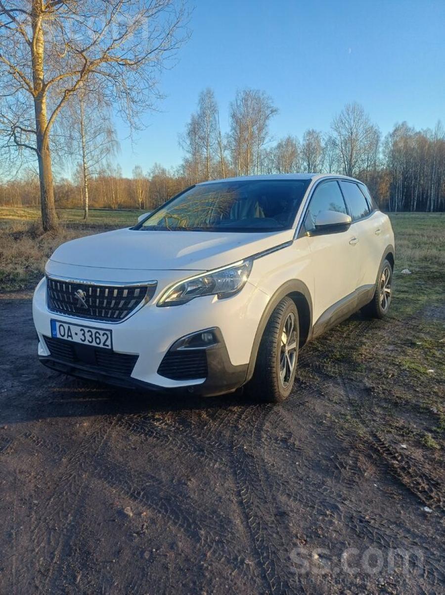 Balts Peugeot 3008 2018 Rīga, ar dzinēja tilpumu 1.60 L un nobraukumu 251 tūkst. km par 15000 €, foto 1 vietnē AUTOMOTO.COM.LV