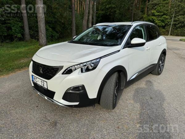 White Peugeot 3008 2018 in Riga, with an engine capacity of 1.50 L and mileage of 52 thousand km for 16999 €, photo 5 on AUTOMOTO.COM.LV