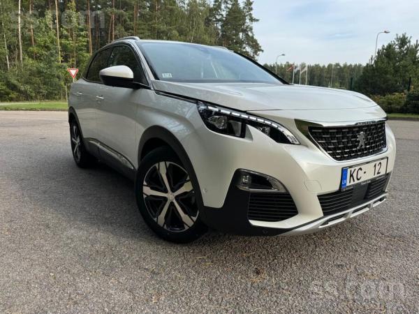 Balts Peugeot 3008 2018 Rīga, ar dzinēja tilpumu 1.50 L un nobraukumu 52 tūkst. km par 14999 €, foto 1 vietnē AUTOMOTO.COM.LV
