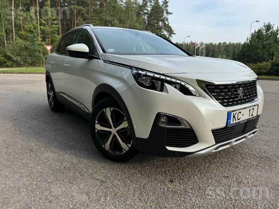 Balts Peugeot 3008 2018 Rīga, ar dzinēja tilpumu 1.50 L un nobraukumu 52 tūkst. km par 14999 €, foto 1 vietnē AUTOMOTO.COM.LV