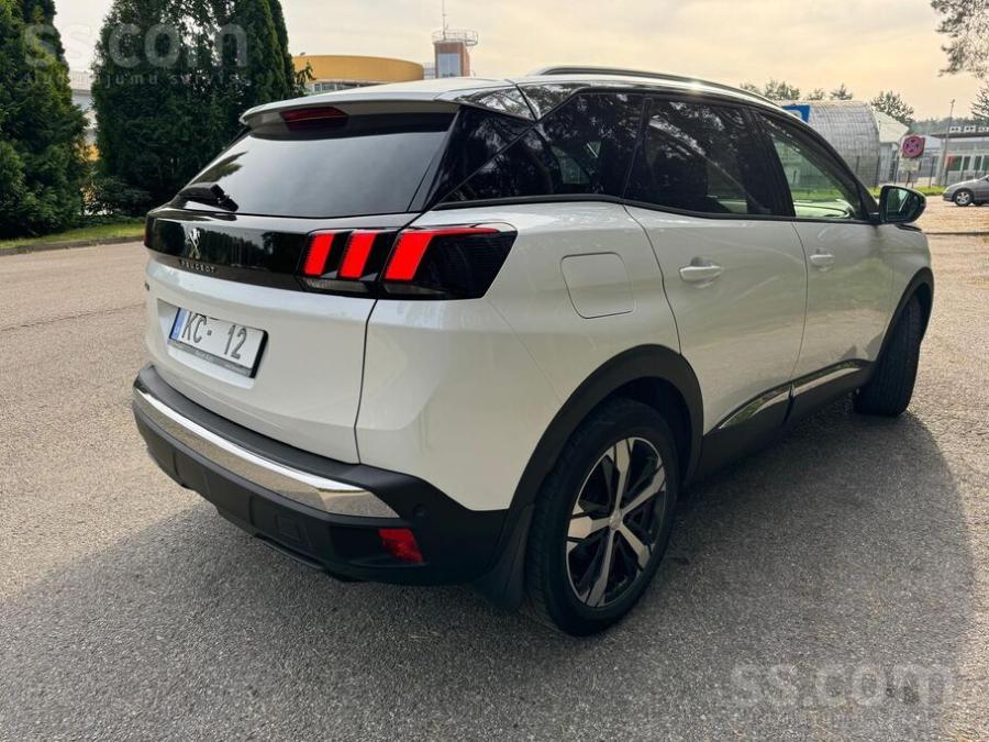 Balts Peugeot 3008 2018 Rīga, ar dzinēja tilpumu 1.50 L un nobraukumu 52 tūkst. km par 14999 €, foto 3 vietnē AUTOMOTO.COM.LV