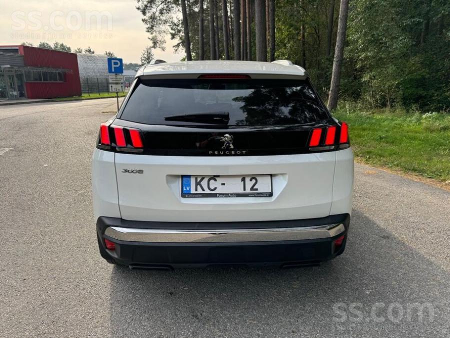Balts Peugeot 3008 2018 Rīga, ar dzinēja tilpumu 1.50 L un nobraukumu 52 tūkst. km par 14999 €, foto 4 vietnē AUTOMOTO.COM.LV