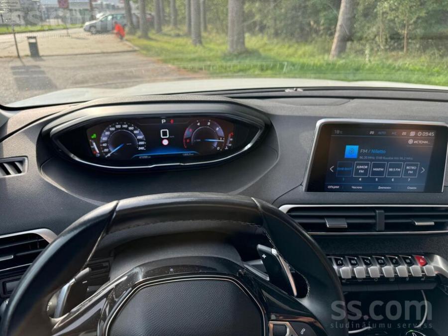 Balts Peugeot 3008 2018 Rīga, ar dzinēja tilpumu 1.50 L un nobraukumu 52 tūkst. km par 14999 €, foto 9 vietnē AUTOMOTO.COM.LV