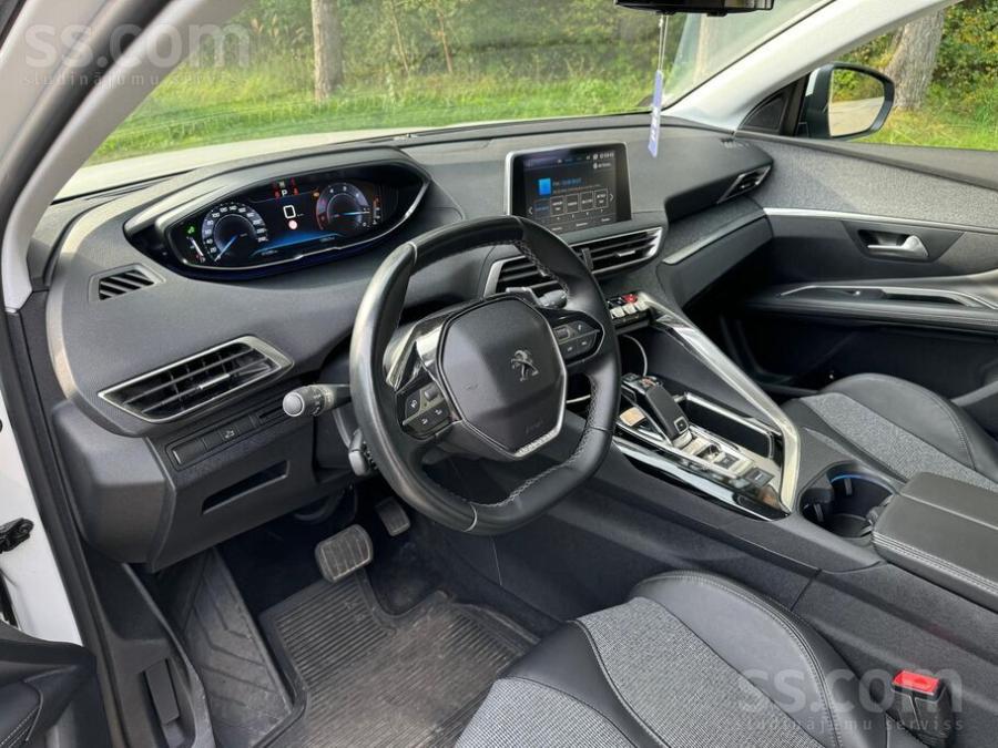 Balts Peugeot 3008 2018 Rīga, ar dzinēja tilpumu 1.50 L un nobraukumu 52 tūkst. km par 14999 €, foto 14 vietnē AUTOMOTO.COM.LV