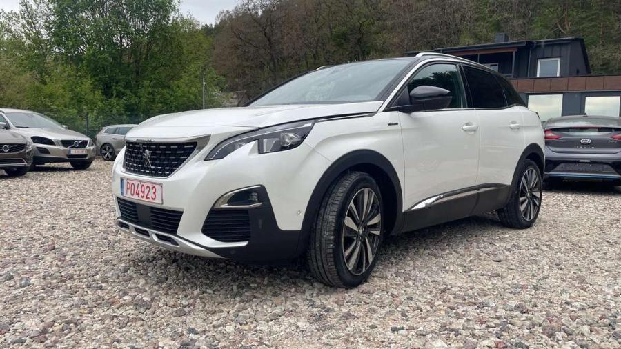Balts Peugeot 3008 2018 Kauņa, ar dzinēja tilpumu 1.20 L un nobraukumu 100 tūkst. km par 9600 €, foto 6 vietnē AUTOMOTO.COM.LV
