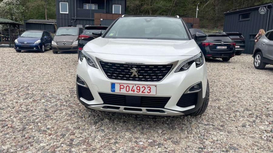 Balts Peugeot 3008 2018 Kauņa, ar dzinēja tilpumu 1.20 L un nobraukumu 100 tūkst. km par 9600 €, foto 9 vietnē AUTOMOTO.COM.LV
