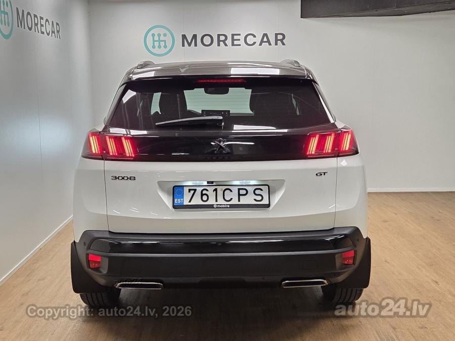 White Peugeot 3008 2022 in Tallinn, with an engine capacity of 1.50 L and mileage of 33 thousand km for 24900 €, photo 6 on AUTOMOTO.COM.LV