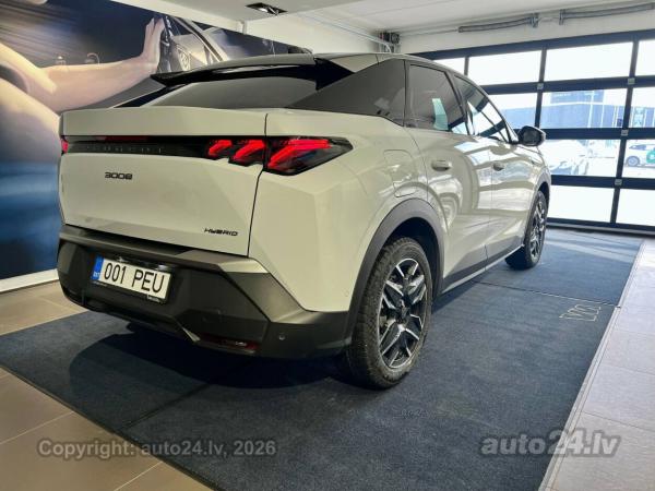 White Peugeot 3008 2026 in Tallinn, with an engine capacity of 1.20 L and mileage of 3 thousand km for 39900 €, photo 4 on AUTOMOTO.COM.LV
