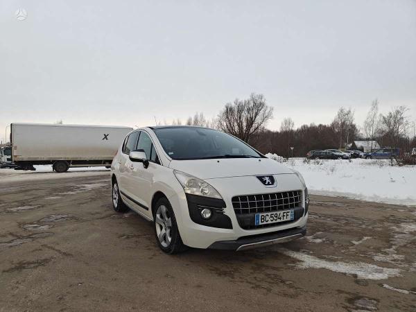 White Peugeot 3008 2010 in Taurage, with an engine capacity of 1.60 L and mileage of 273 thousand km for 3100 €, photo 2 on AUTOMOTO.COM.LV