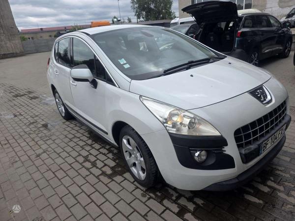 White Peugeot 3008 2010 in Taurage, with an engine capacity of 1.60 L and mileage of 282 thousand km for 3200 €, photo 1 on AUTOMOTO.COM.LV