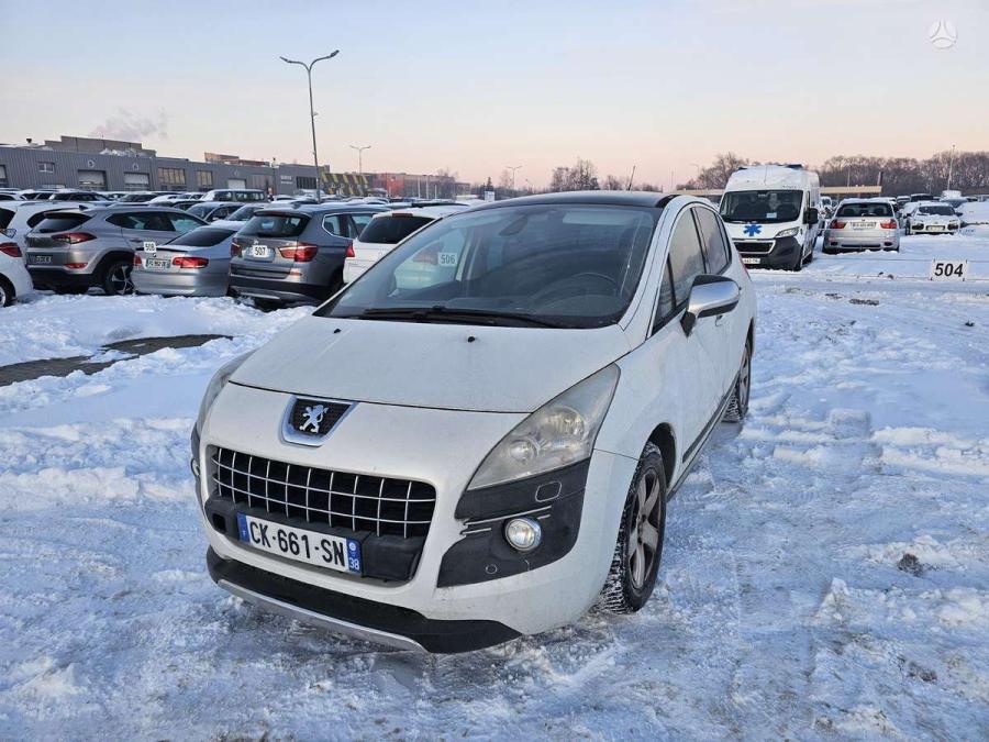White Peugeot 3008 2012 in Taurage, with an engine capacity of 1.60 L and mileage of 268 thousand km for 3500 €, photo 4 on AUTOMOTO.COM.LV