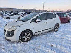 White Peugeot 3008 2012 in Taurage, with an engine capacity of 1.60 L and mileage of 268 thousand km for 3500 €, photo 6 on AUTOMOTO.COM.LV