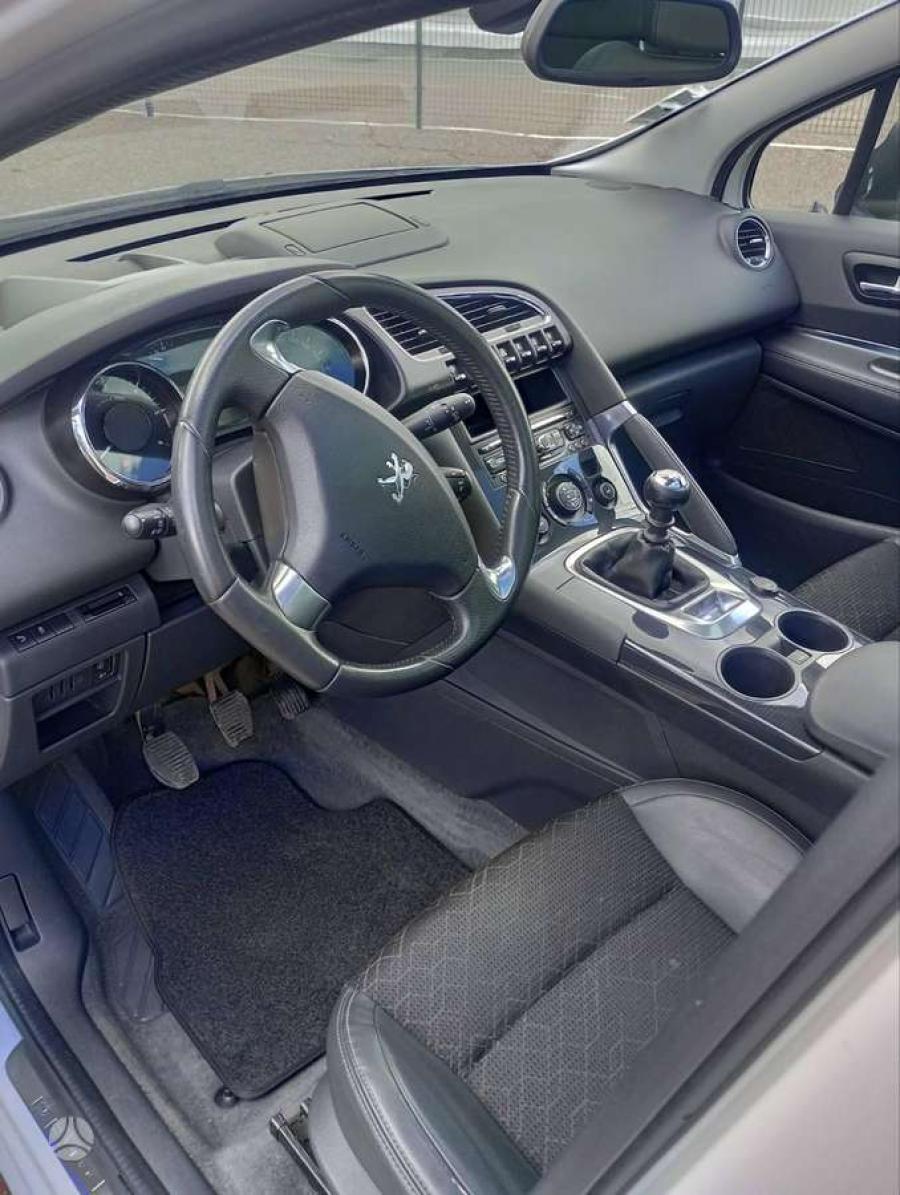 White Peugeot 3008 2013 in Kaunas, with an engine capacity of 1.56 L and mileage of 222 thousand km for 3850 €, photo 11 on AUTOMOTO.COM.LV