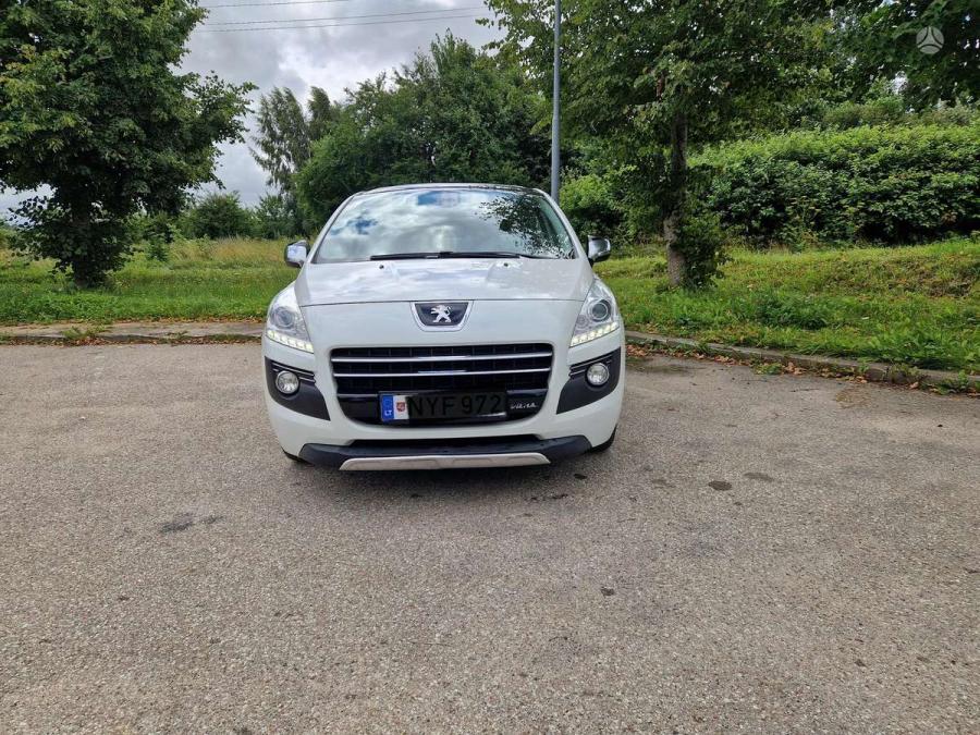 Balts Peugeot 3008 2013 Klaipėda, ar dzinēja tilpumu 2.00 L un nobraukumu 220 tūkst. km par 4400 €, foto 1 vietnē AUTOMOTO.COM.LV