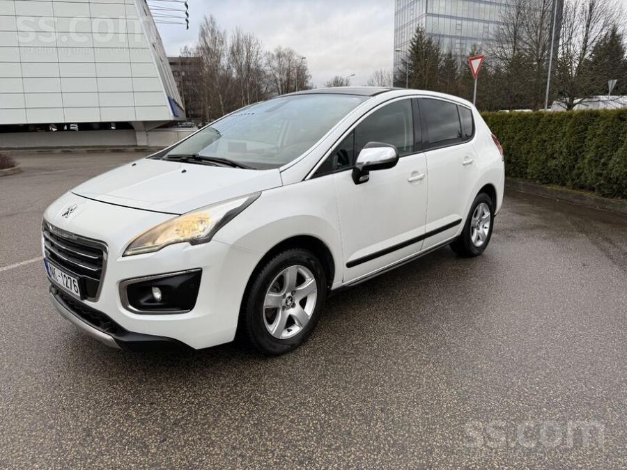White Peugeot 3008 2014 in Riga, with an engine capacity of 1.60 L and mileage of 224 thousand km for 5700 €, photo 1 on AUTOMOTO.COM.LV