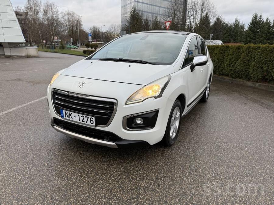 White Peugeot 3008 2014 in Riga, with an engine capacity of 1.60 L and mileage of 224 thousand km for 5700 €, photo 2 on AUTOMOTO.COM.LV