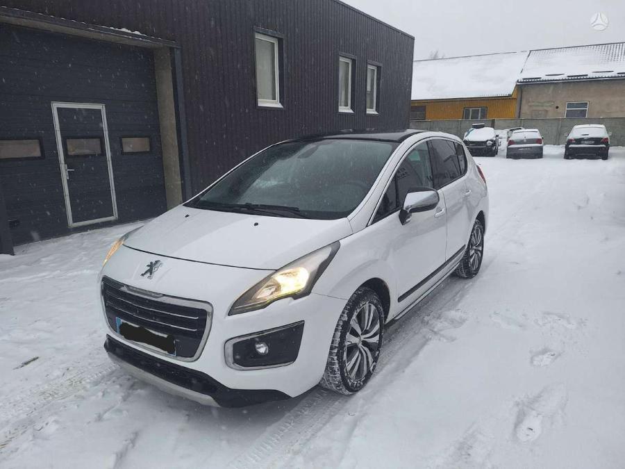 White Peugeot 3008 2014 in Taurage, with an engine capacity of 1.60 L and mileage of 227 thousand km for 5800 €, photo 2 on AUTOMOTO.COM.LV