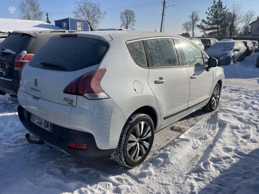 Balts Peugeot 3008 2014 Tauragė, ar dzinēja tilpumu 1.60 L un nobraukumu 250 tūkst. km par 4500 €, foto 3 vietnē AUTOMOTO.COM.LV