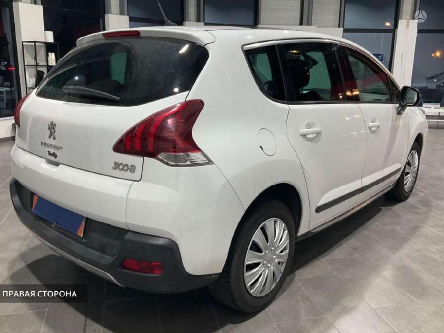 White Peugeot 3008 2014 in Vilnius, with an engine capacity of 1.56 L and mileage of 200 thousand km for 4799 €, photo 4 on AUTOMOTO.COM.LV
