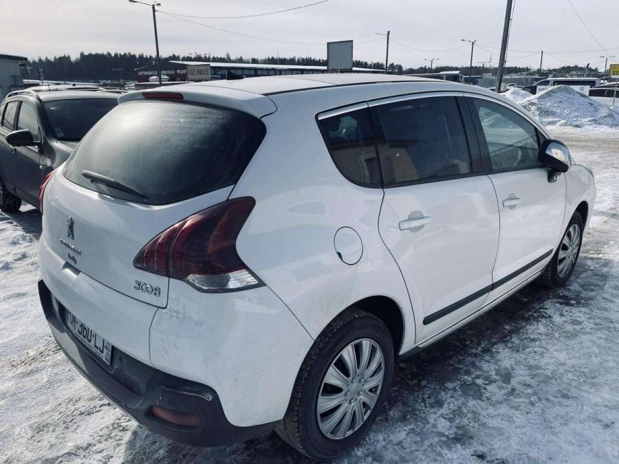 White Peugeot 3008 2014 in Vilnius, with an engine capacity of 1.56 L and mileage of 200 thousand km for 4799 €, photo 20 on AUTOMOTO.COM.LV