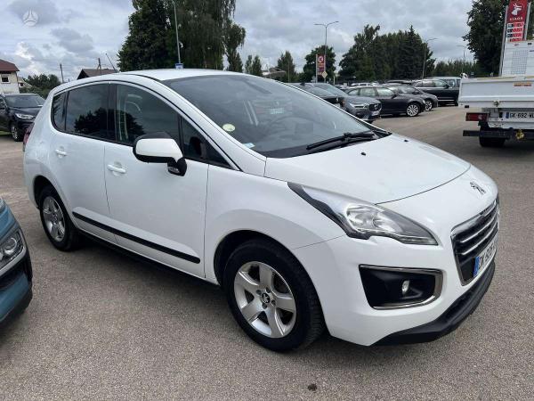 White Peugeot 3008 2014 in Taurage, with an engine capacity of 1.56 L and mileage of 200 thousand km for 5250 €, photo 1 on AUTOMOTO.COM.LV