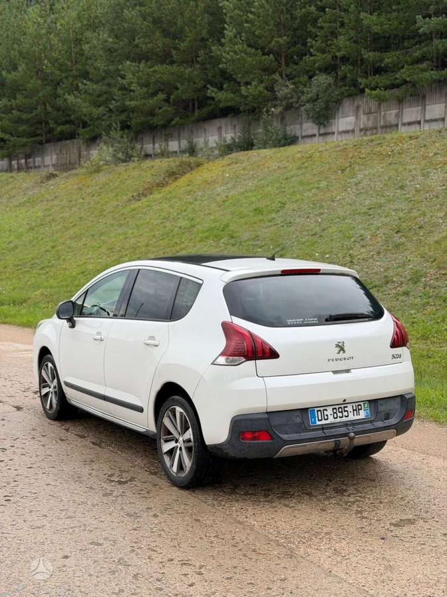 Balts Peugeot 3008 2014 Viļņa, ar dzinēja tilpumu 1.56 L un nobraukumu 250 tūkst. km par 5300 €, foto 7 vietnē AUTOMOTO.COM.LV