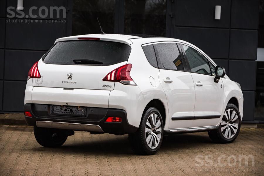 White Peugeot 3008 2015 in Jelgava, with an engine capacity of 1.20 L and mileage of 197 thousand km for 5990 €, photo 5 on AUTOMOTO.COM.LV