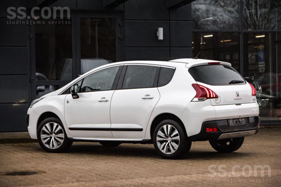 White Peugeot 3008 2015 in Jelgava, with an engine capacity of 1.20 L and mileage of 197 thousand km for 5990 €, photo 6 on AUTOMOTO.COM.LV