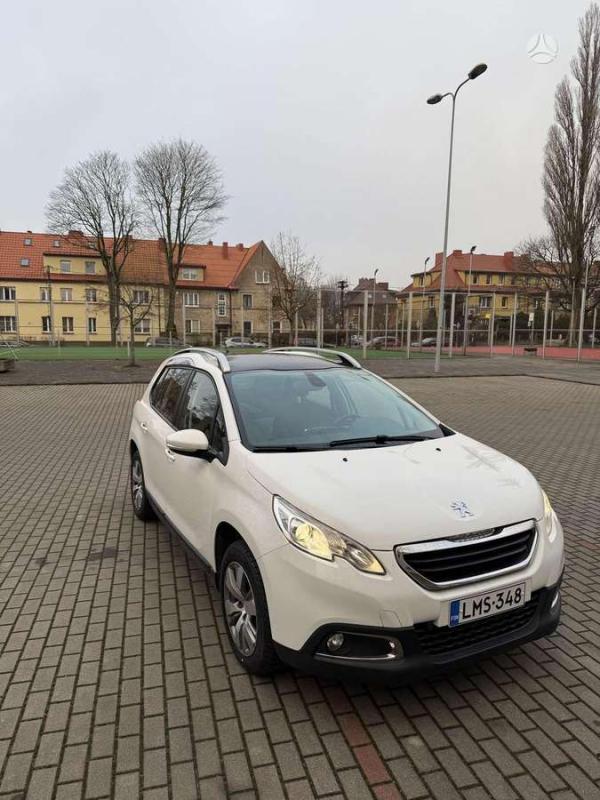 White Peugeot 3008 2015 in Klaipeda, with an engine capacity of 1.20 L and mileage of 94 thousand km for 5450 €, photo 2 on AUTOMOTO.COM.LV