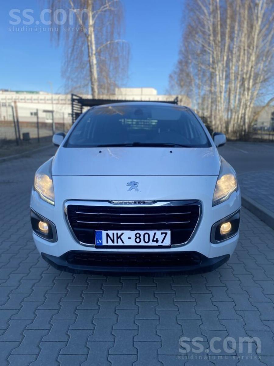 White Peugeot 3008 2015 in Riga, with an engine capacity of 1.60 L and mileage of 265 thousand km for 6000 €, photo 7 on AUTOMOTO.COM.LV