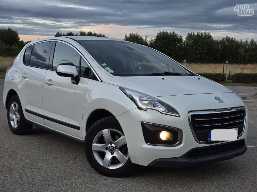 Balts Peugeot 3008 2015 Šauļi, ar dzinēja tilpumu 1.60 L un nobraukumu 245 tūkst. km par 5500 €, foto 4 vietnē AUTOMOTO.COM.LV
