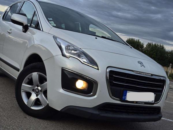 White Peugeot 3008 2015 in Siauliai, with an engine capacity of 1.56 L and mileage of 245 thousand km for 5450 €, photo 1 on AUTOMOTO.COM.LV